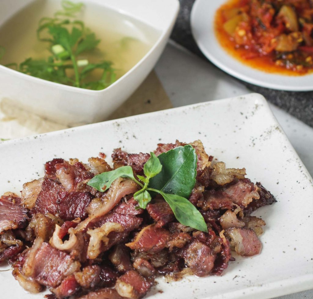 Menu kami - Se'i Sapi Lamalera